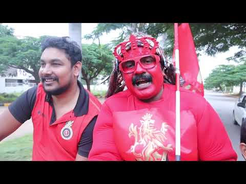 RCB Super fan with RCB Supercar - YouTube