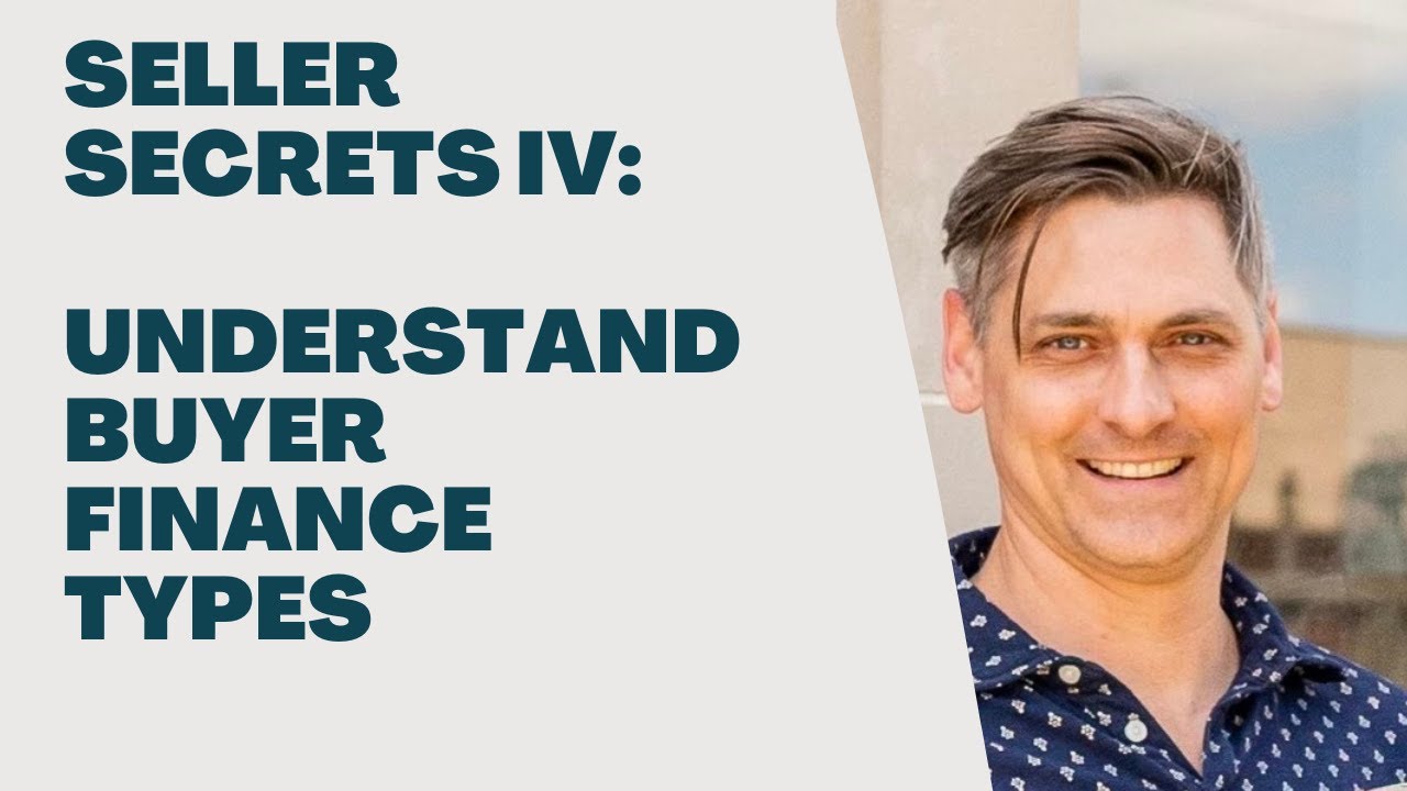 House Selling Secrets: Buyer Finance Types - YouTube