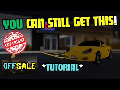 *TUTORIAL* How To Get An OFFSALE CAR! | Greenville Roblox - YouTube