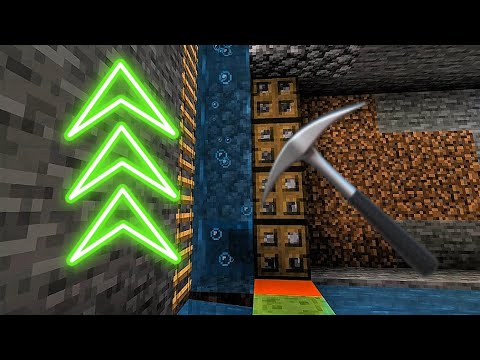 Making a soul sand elevator in minecraft - YouTube