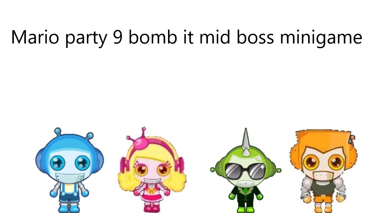 mario party 9 bomb it mid boss battles minigame - YouTube