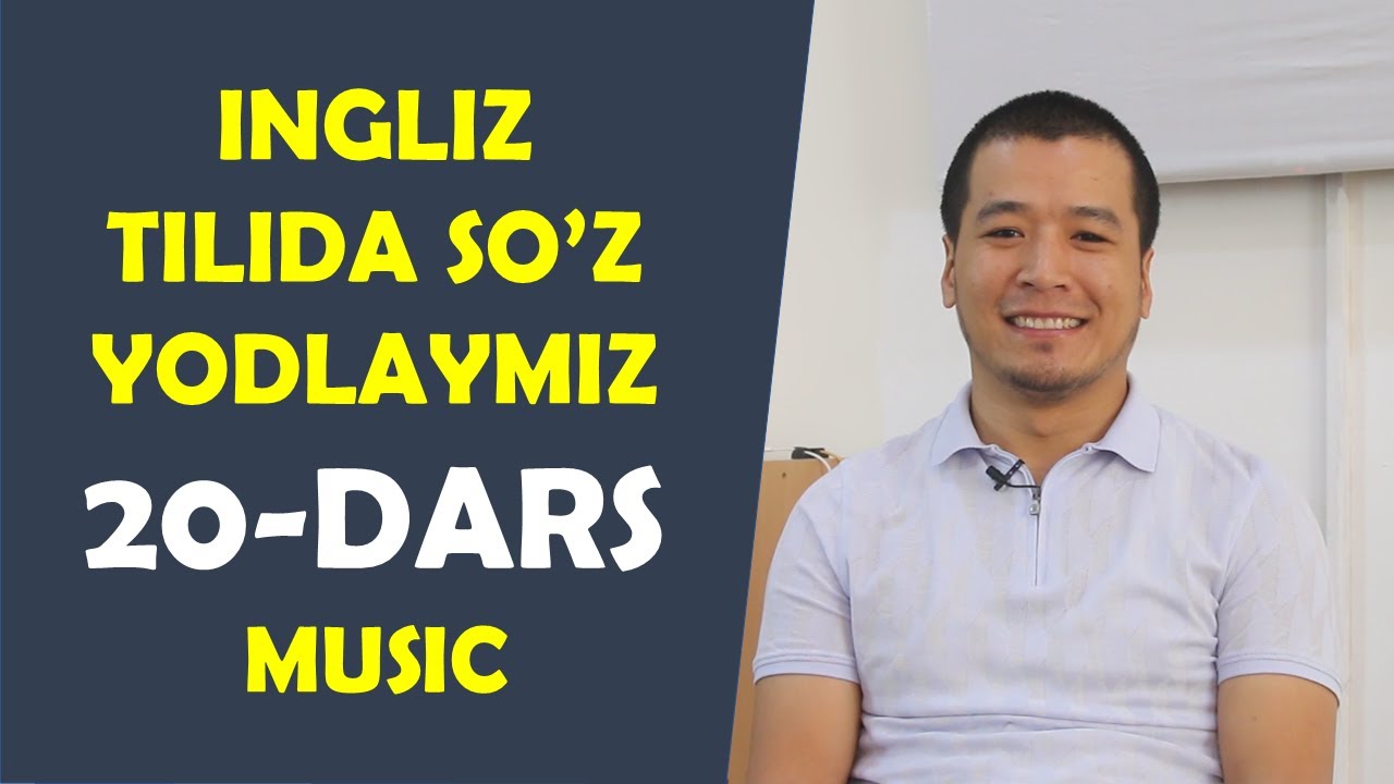 INGLIZ TILIDA YANGI SO'ZLAR YODLAYMIZ 20-DARS. #multilevel #ingliztilidarslari - YouTube