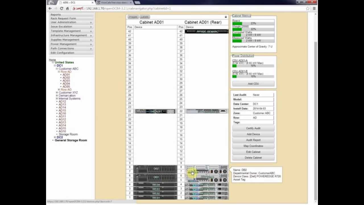openDCIM - Adding Pictures to Devices - YouTube