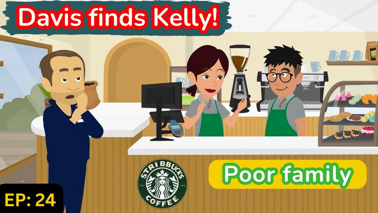 Poor family Episode 24 | English Story | English Conversation | Learn ...