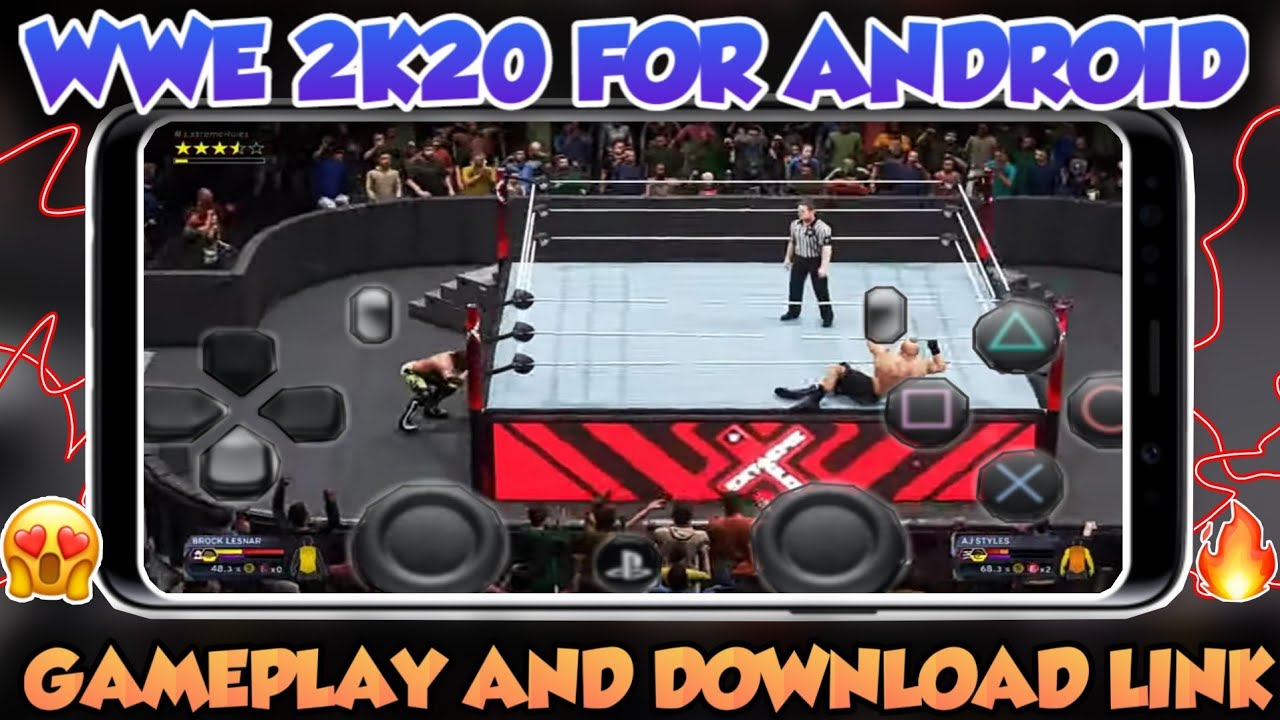 How To Play WWE 2K20 On Android || Hand-On Gameplay || 100% Real ...