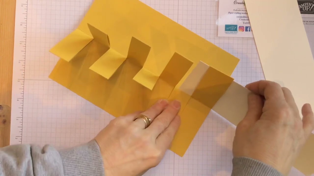 Fun fold secret message card@Created the Ottaway - YouTube