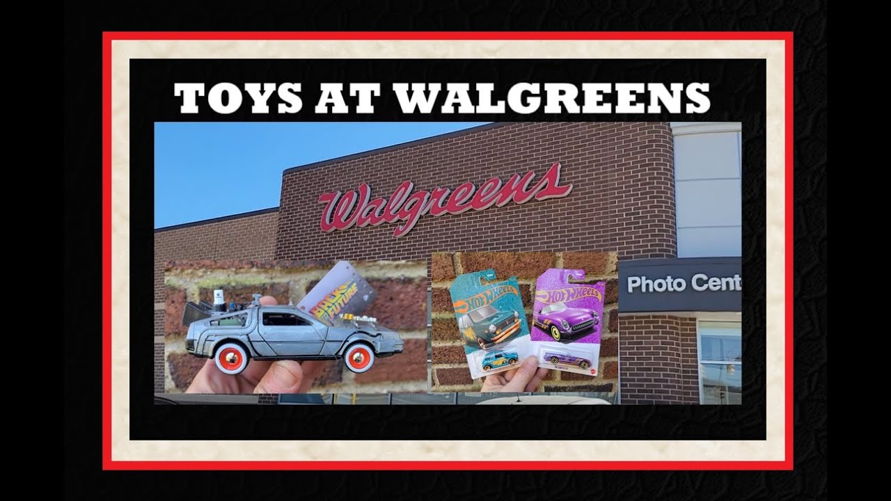 Awesome Toys At Walgreens - Back To The Future Time Machine - Delorean ...