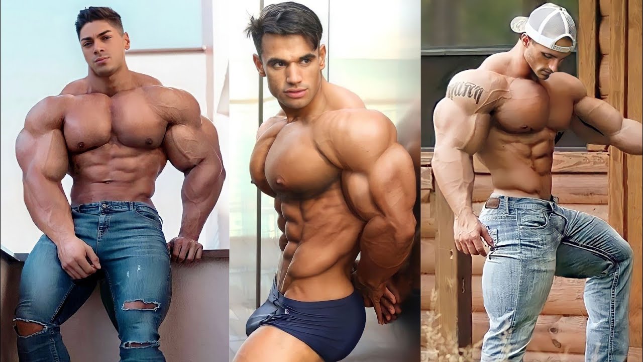 Most Shredded Biggest Muscular Hunks | @MUSCLE2.0 - YouTube