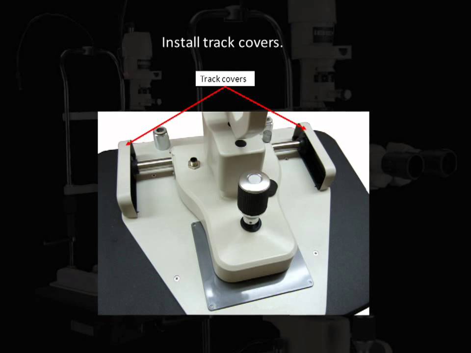 How to install iBEX LED Slit Lamp on motorized manual table - YouTube