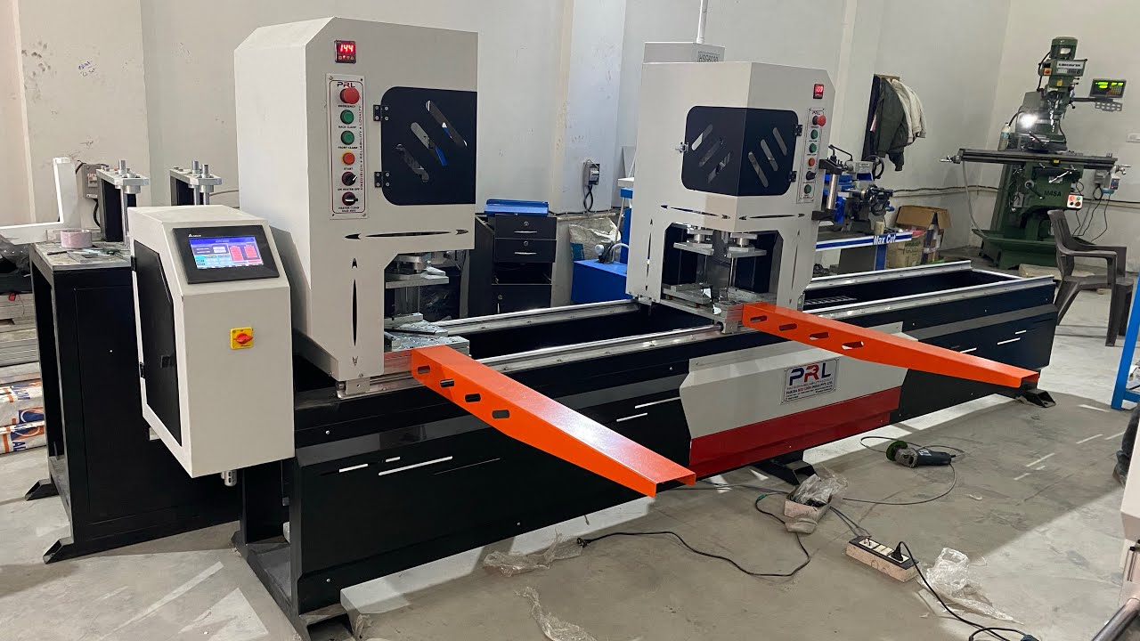 PRL🔥Make🇮🇳uPVC DOUBLE HEAD SEAMLESS WELDING MACHINE👉PRL🔥cracked ...