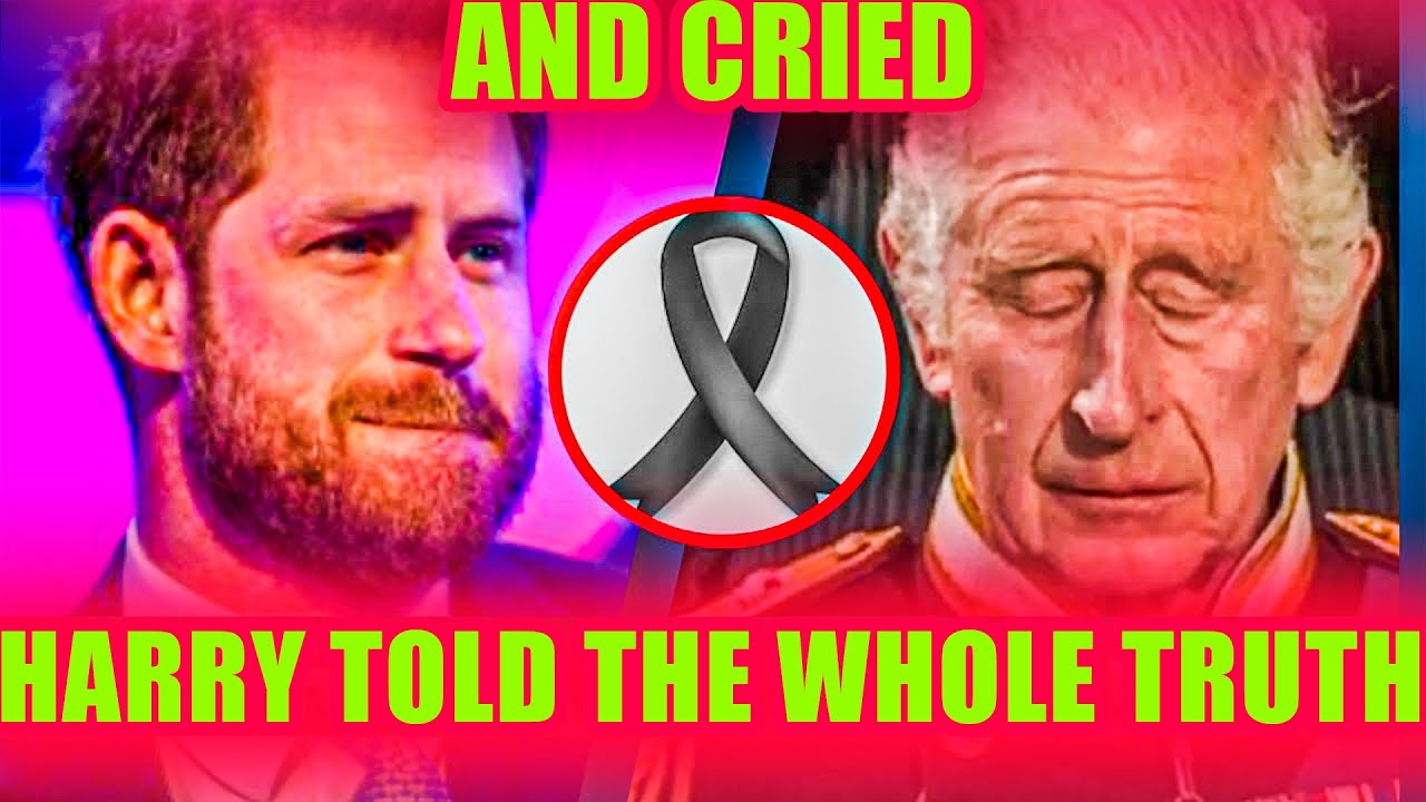 PRINCE HARRY CRIED AFTER CONFIRMING THE DEATH THAT RUINED HIS LIFE ...