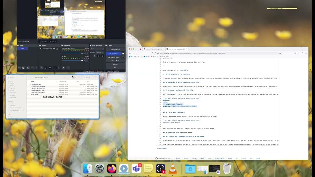 Bookdown Demo - YouTube