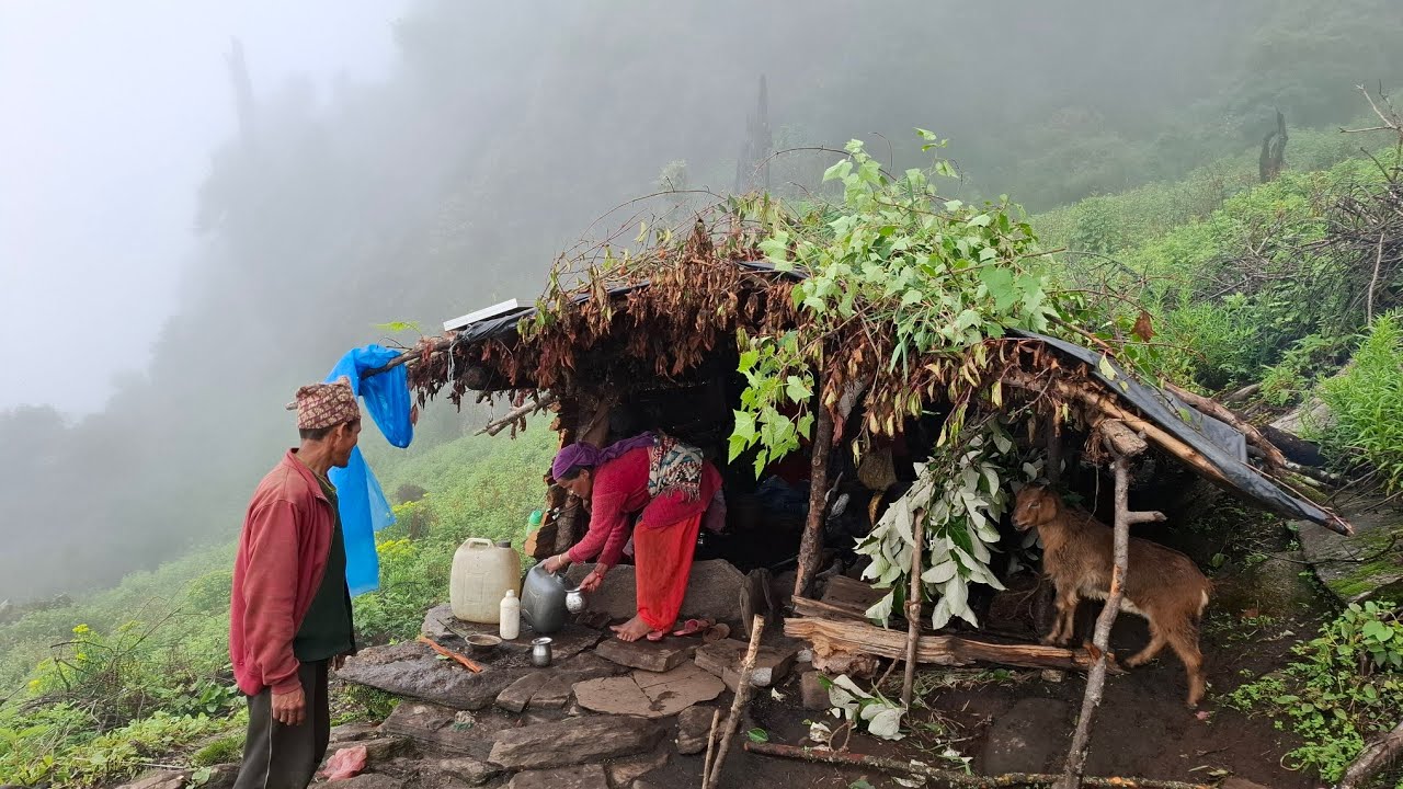 Most Realxing Nepali Rural Village in Mountain | Life with Beautiful ...