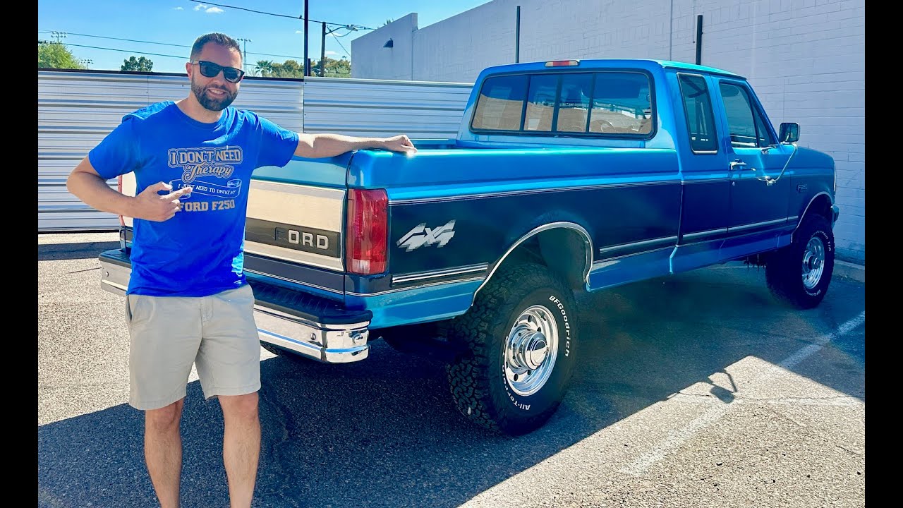 1994 Ford F-250 Episode 5 - Minor Body Work, Bedliner, Undercoating ...