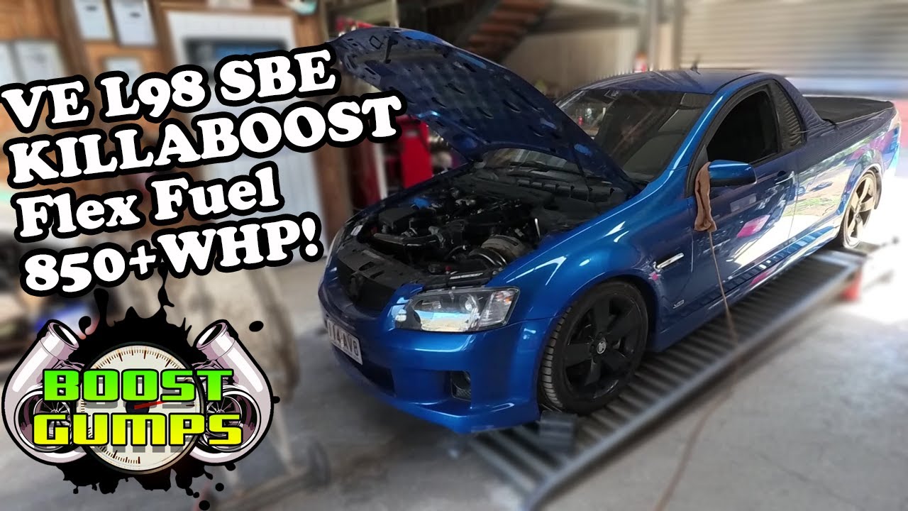 L98 Stock Bottom Over 850whp? || Killaboost VE Flex Fuel - YouTube