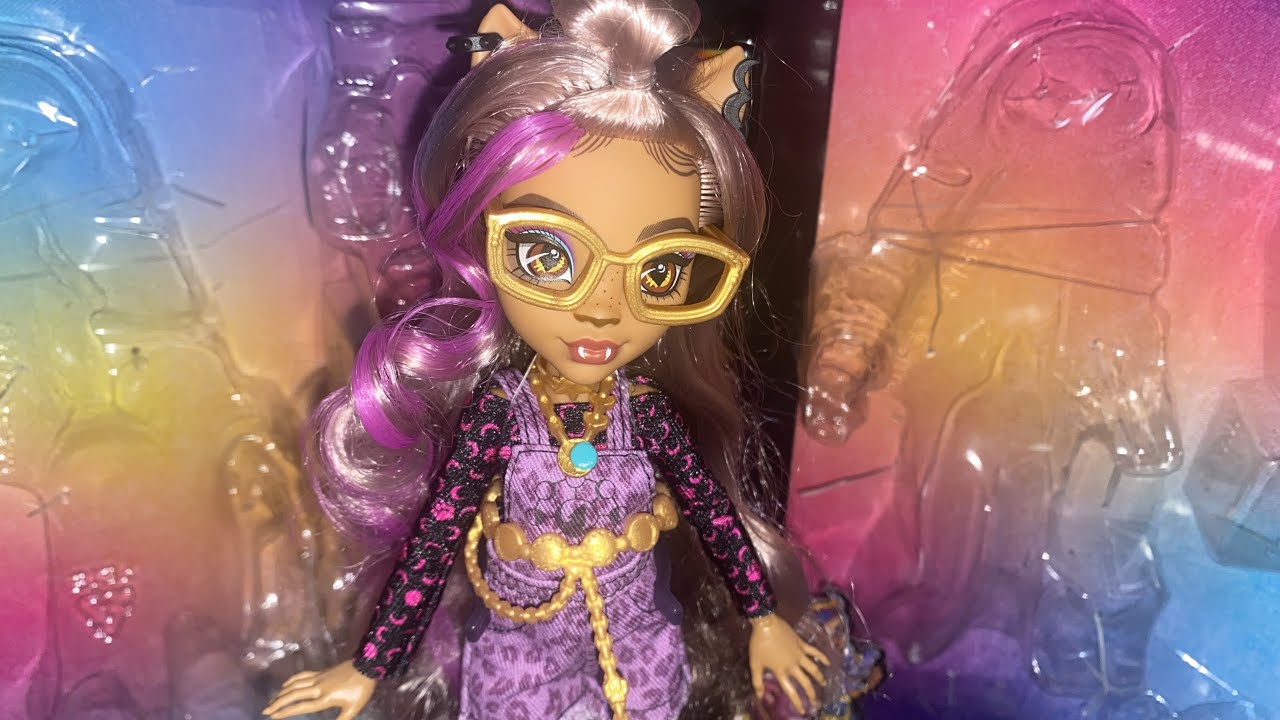 MONSTER HIGH GEN 3 CLAWDEEN REVIEW - YouTube