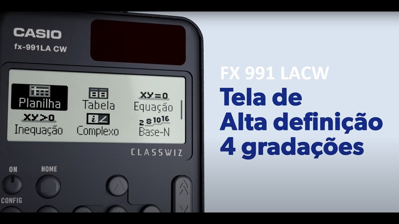 Calculadora Científica fx 991 LA CW Casio ClassWiz - YouTube