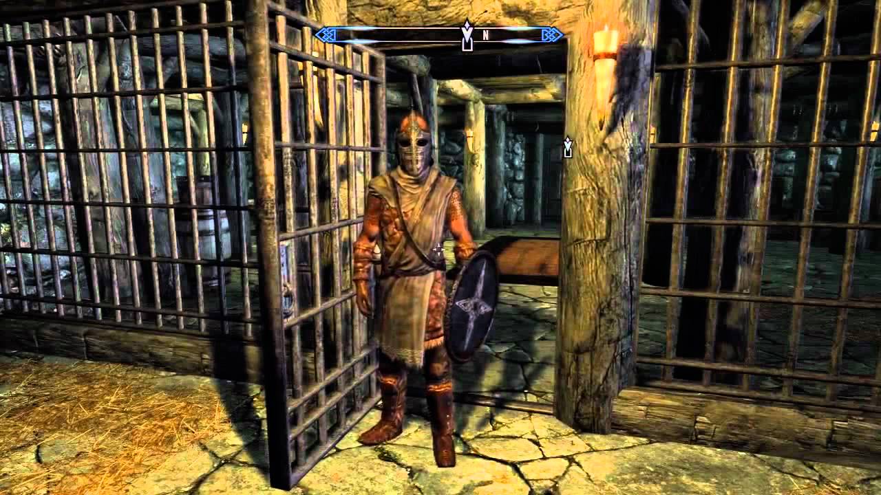 How to escape Dawnstar Prison : Skyrim - Tutorial - YouTube