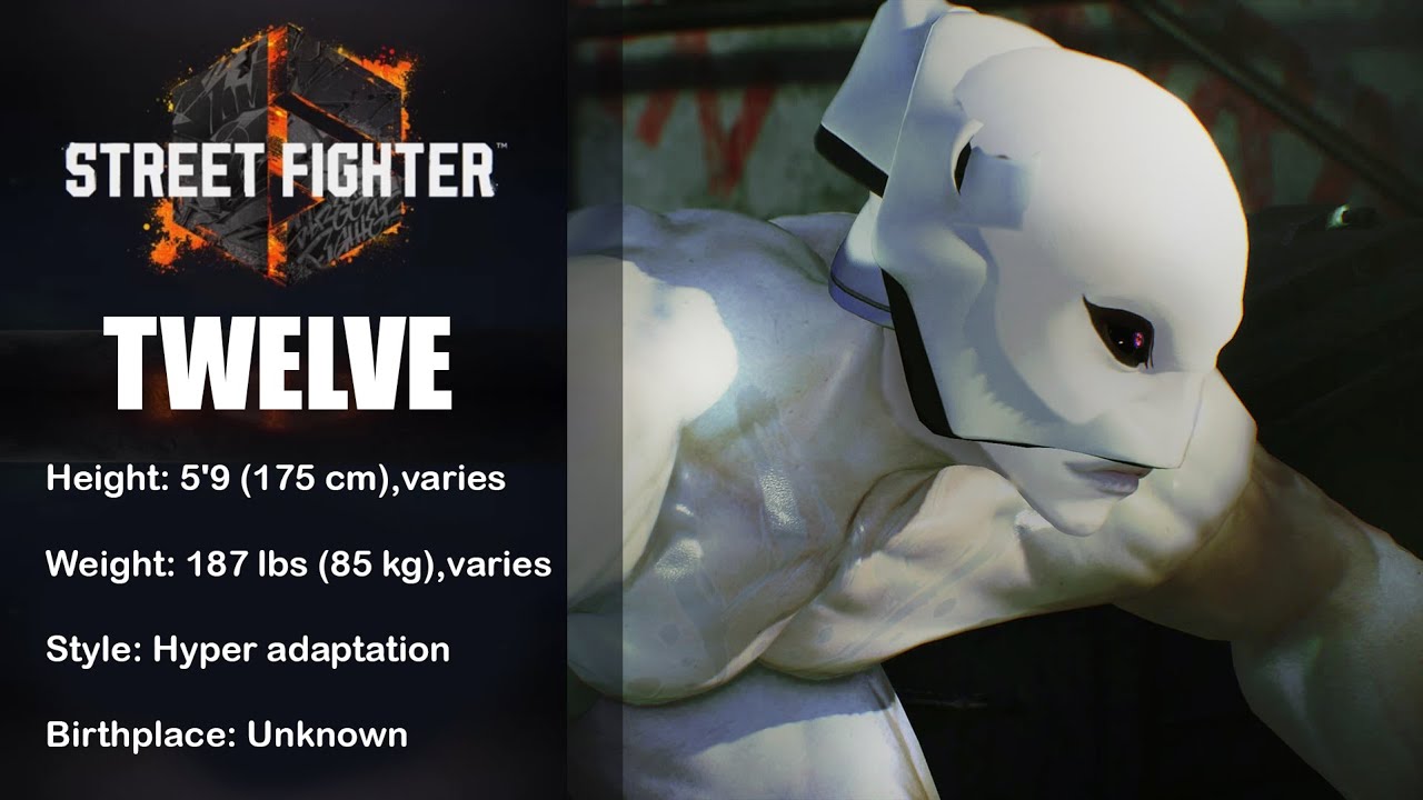 Street Fighter 6 - TWELVE [Avatar Creation] - YouTube