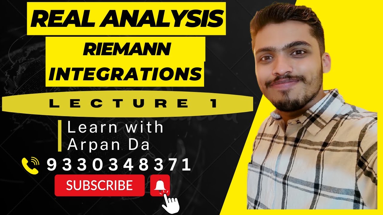 Riemann Integral EXPLAINED in Simple Terms | Day 1 - YouTube