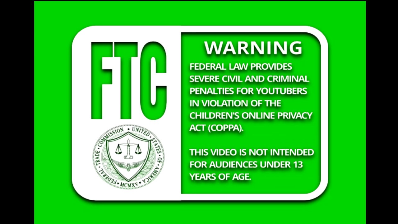 #COPPA FTC Warning - YouTube
