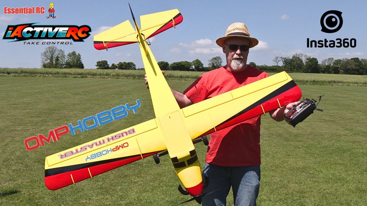 OMP Hobby 65" Bushmaster RC Aeroplane | 360 degree onboard video | You ...