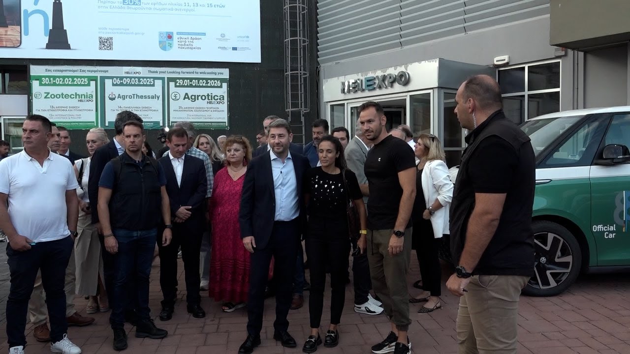 Ν. Ανδρουλάκης στην 88η ΔΕΘ: Αύριο θα περιγράψουμε έναν άλλον πολιτικό ...