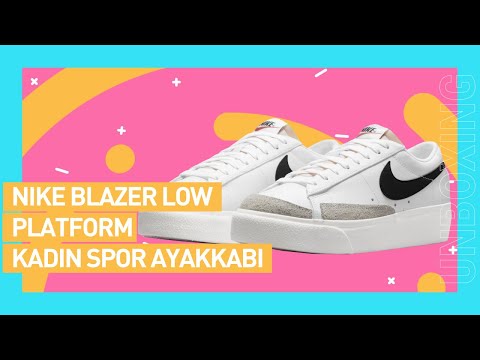Nike Blazer Low Platform Kadın Spor Ayakkabı Unboxing İnceleme | Barçın