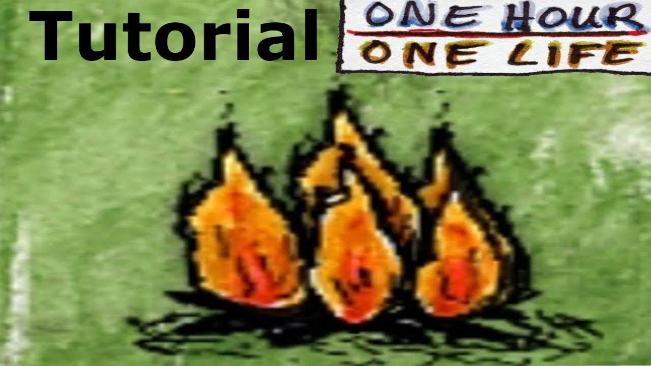 How to make Fire in One Hour One Life - YouTube