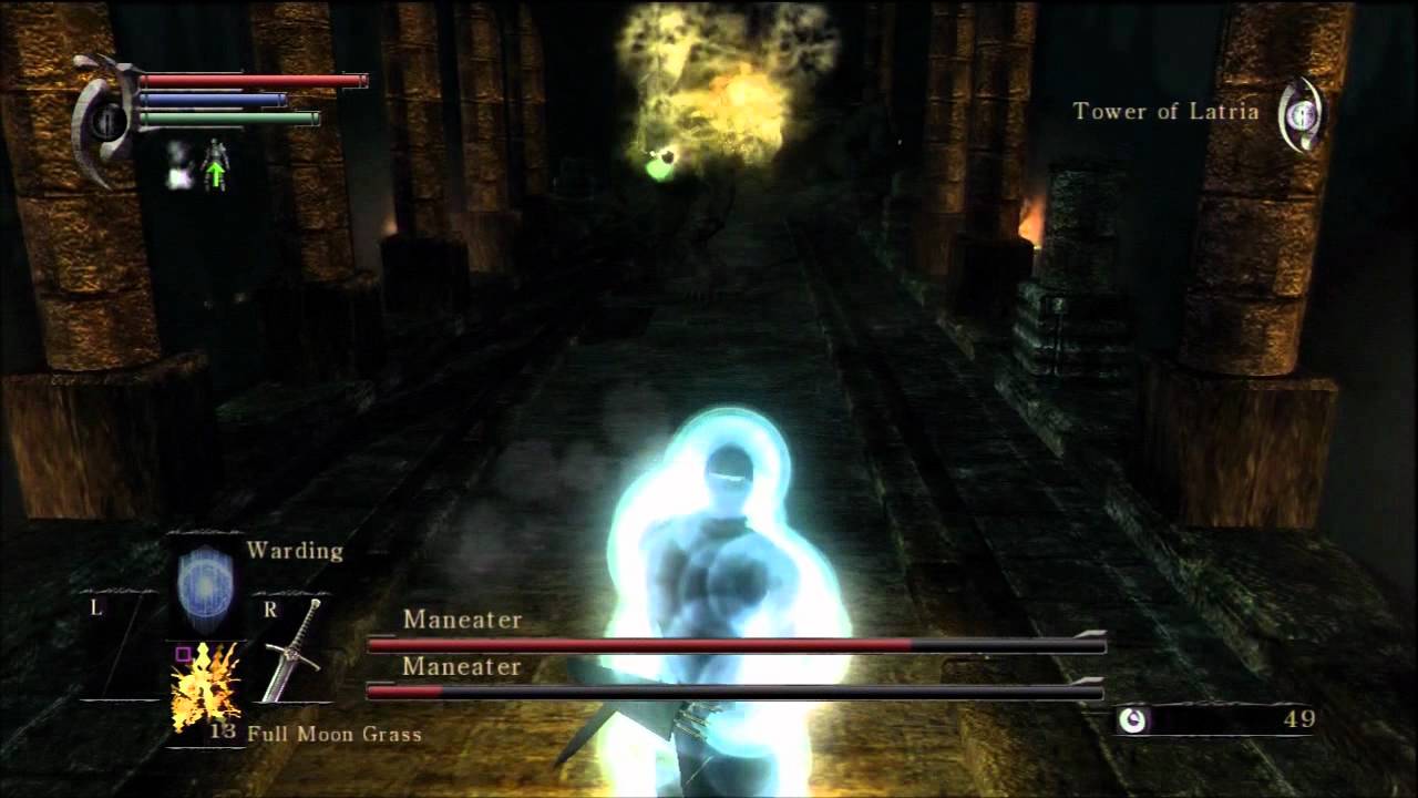 Demon's Souls - Tower Of Latria Bosses - SL 1 - YouTube