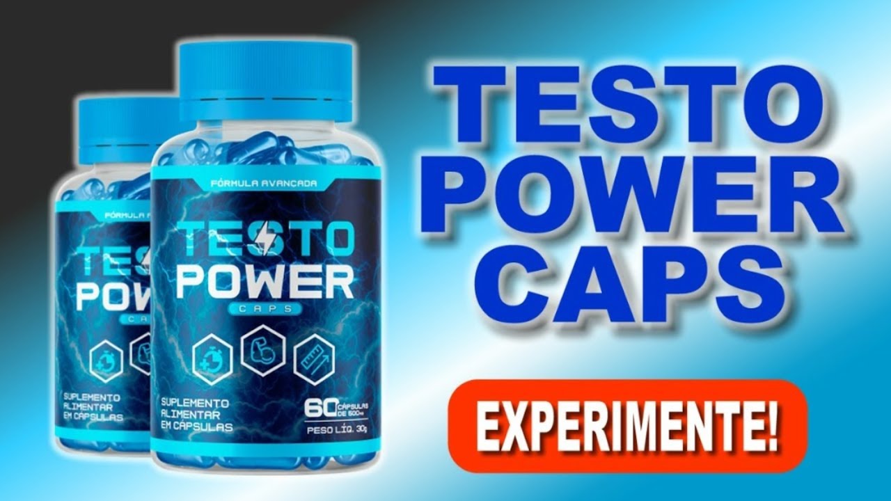 Testo Power Caps - Testo power caps funciona- Testo Power Caps aumenta ...