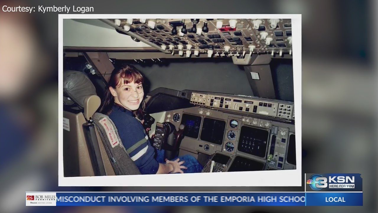 Kansas woman makes history as female aircraft mechanic - YouTube