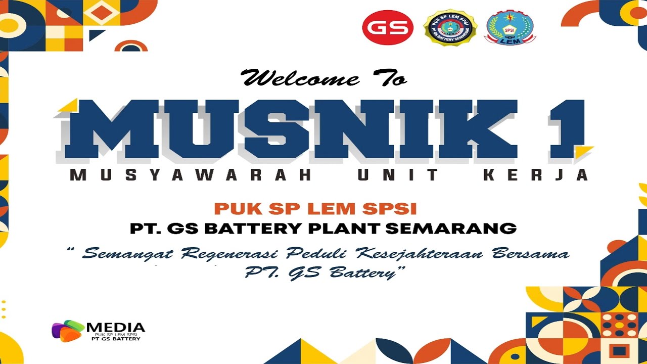 MUSNIK 1 | PUK SP LEM SPSI PT. GS BATTERY PLANT SEMARANG - YouTube