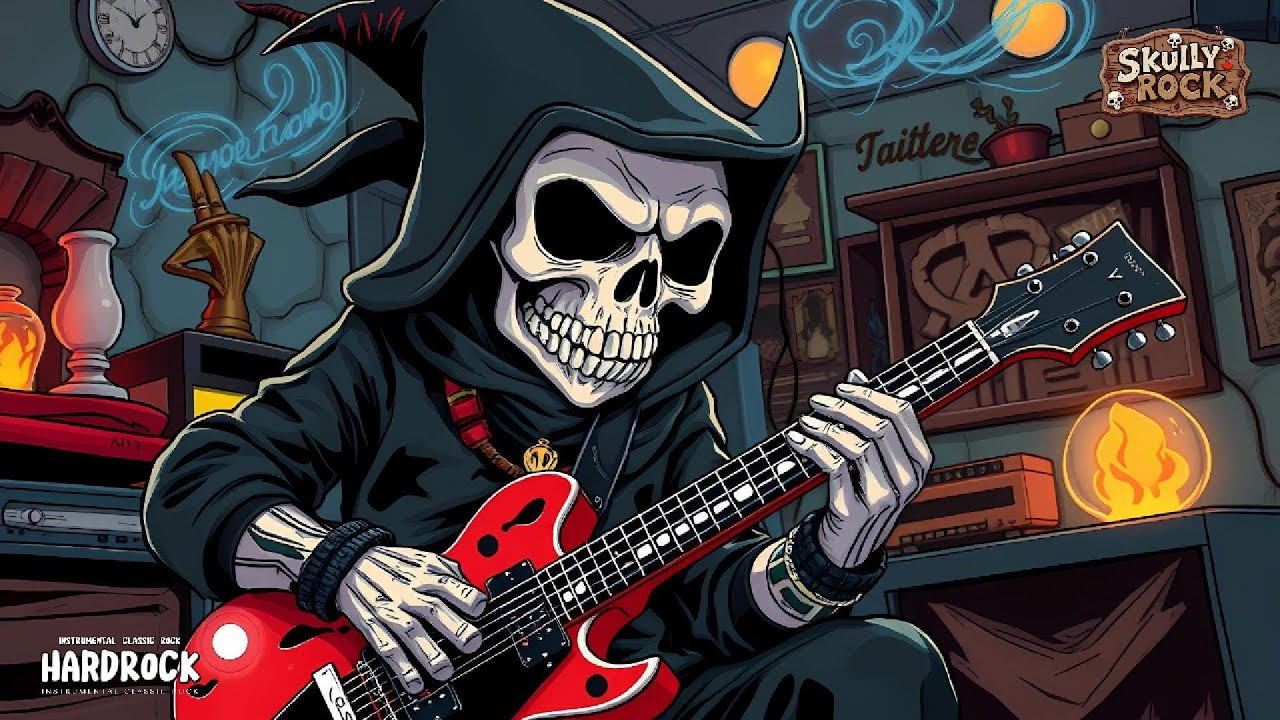 Epic Classic Hard Rock Instrumental Mix to Power Your Day [𝟸 𝙷𝙾𝚄𝚁𝚂 ...