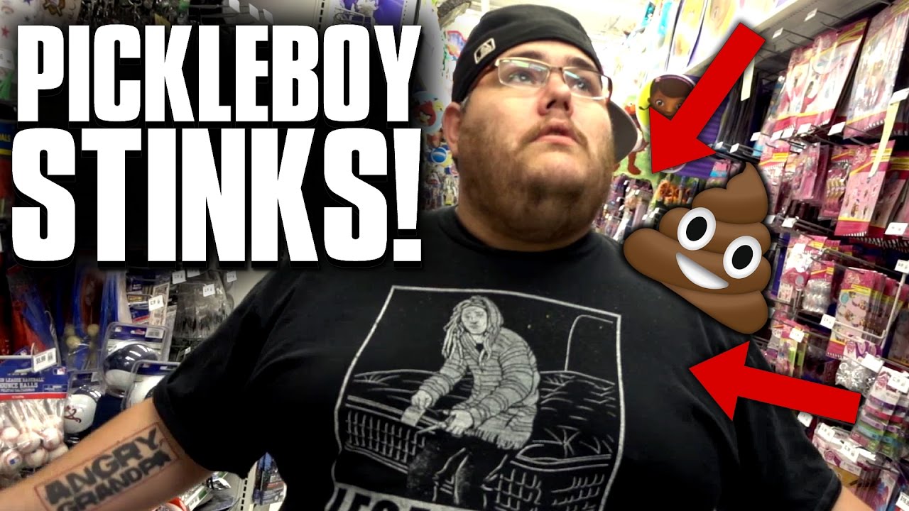 PICKLEBOY SMELLS LIKE S***T!! (PRANK) - YouTube