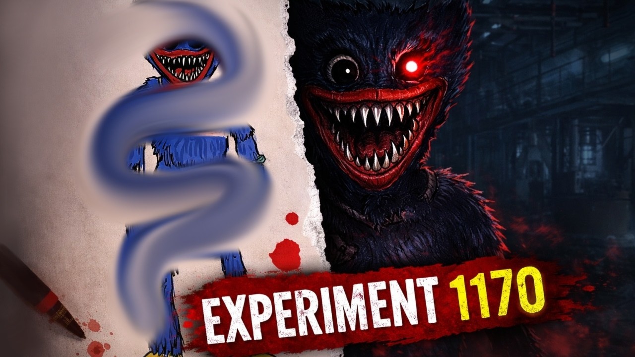 How They TRAPPED a Human Inside HUGGY WUGGY (Drawing & Full Lore) - YouTube