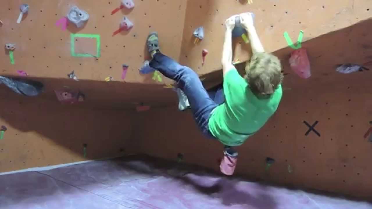 Rock climbing fun at Vertical Reality with Jay April 2014 - YouTube