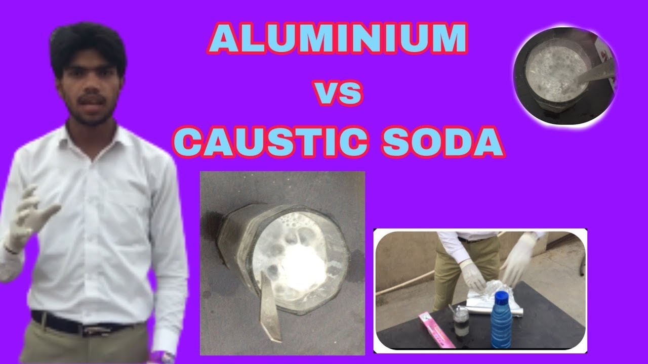 ALUMINIUM vs CAUSTIC SODA | In Hindi (ExperimentDada) - YouTube