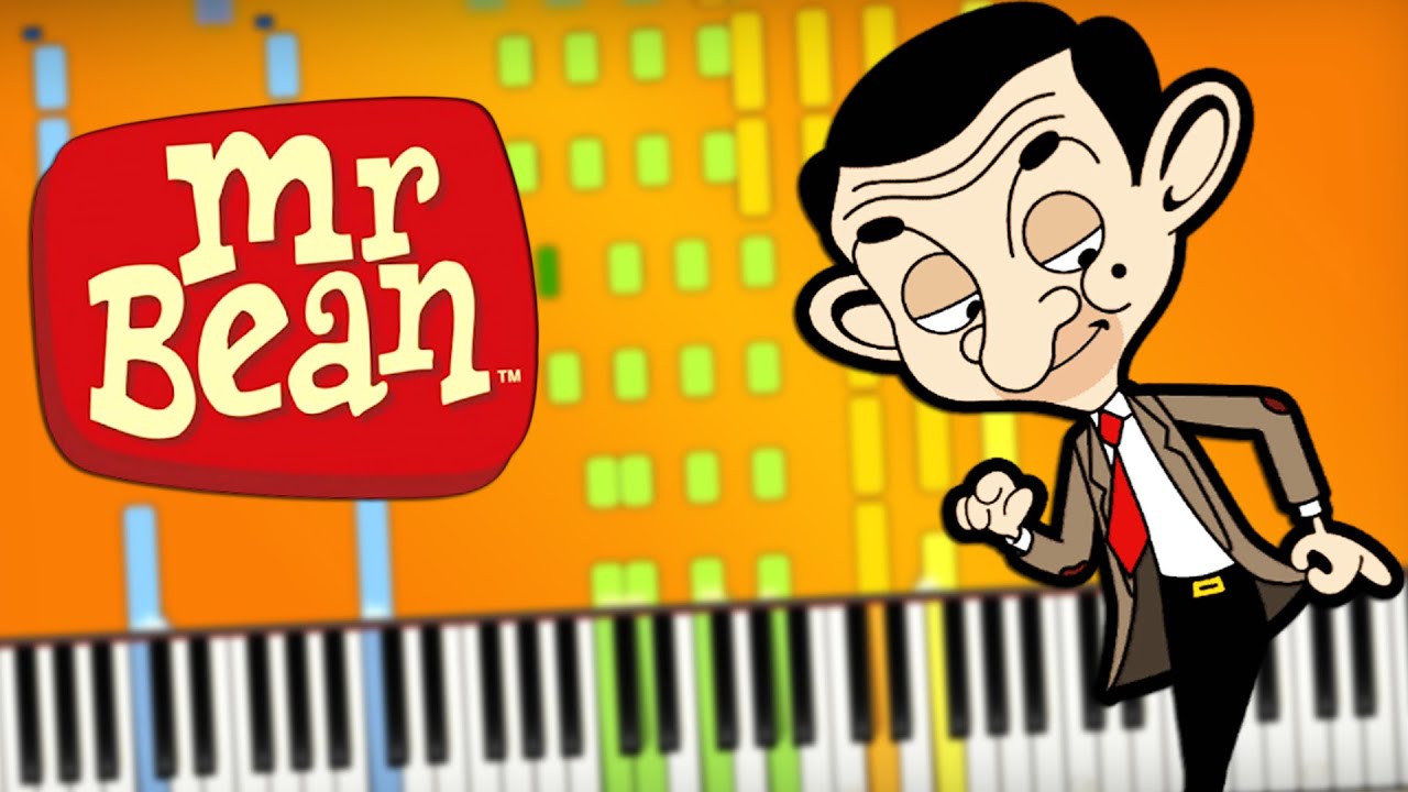 Mr. Bean Cartoon - Theme Song (Intro, Opening, OST, Soundtrack) Piano ...