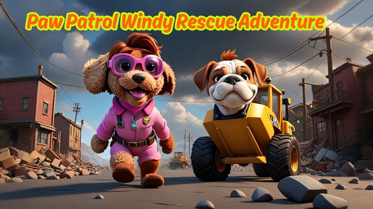 Paw Patrol Windy Rescue Adventure | Learning Stories For Kids - YouTube