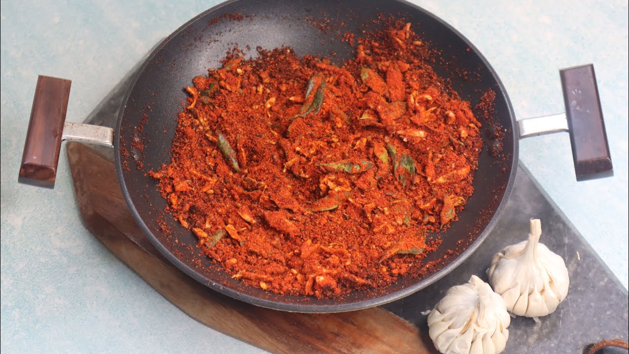 Vellulli Karam| Spicy Garlic Powder| Best side Dish for Idly, Dosa ...