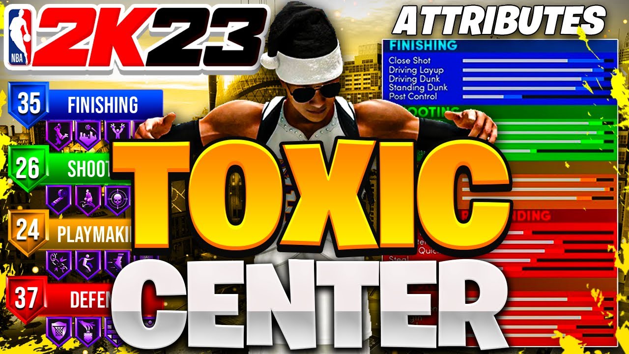 BEST 7'3 CENTER BUILD NBA 2K23 NEXT GEN & CURRENT GEN! BEST POST SCORER ...