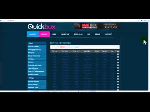 Quickbux аккаунт и заработок http://www.quickbux.net/?ref=briren - YouTube