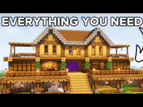 Minecraft: Ultimate Survival House Tutorial 🏠 - YouTube