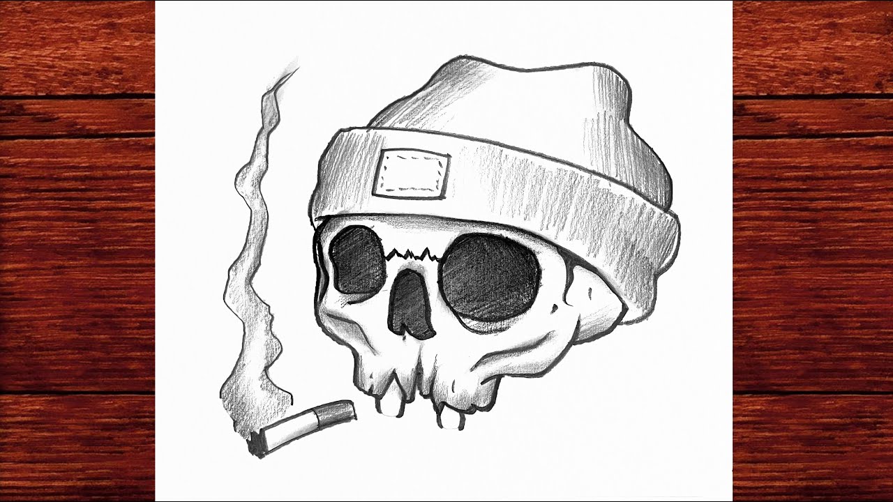 Bereli Bir Kuru Kafa Nasıl Çizilir - Adım Adım Kuru Kafa Çizimi - Yeni ...