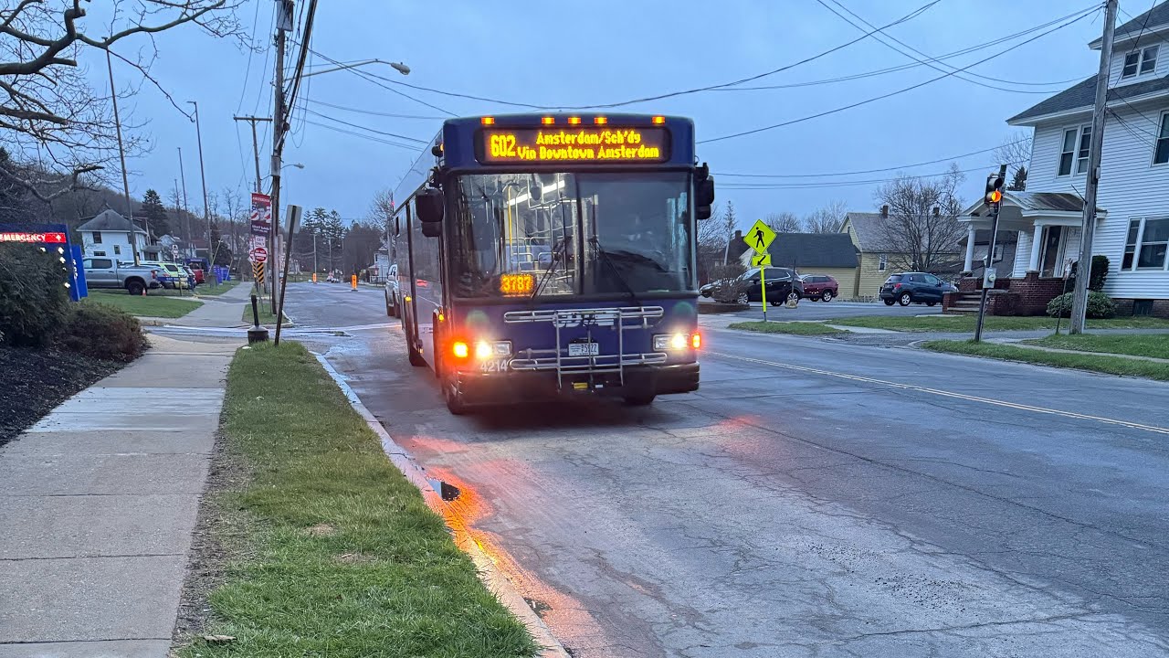 On board gillig bus 4214 full ride on route 602 - YouTube