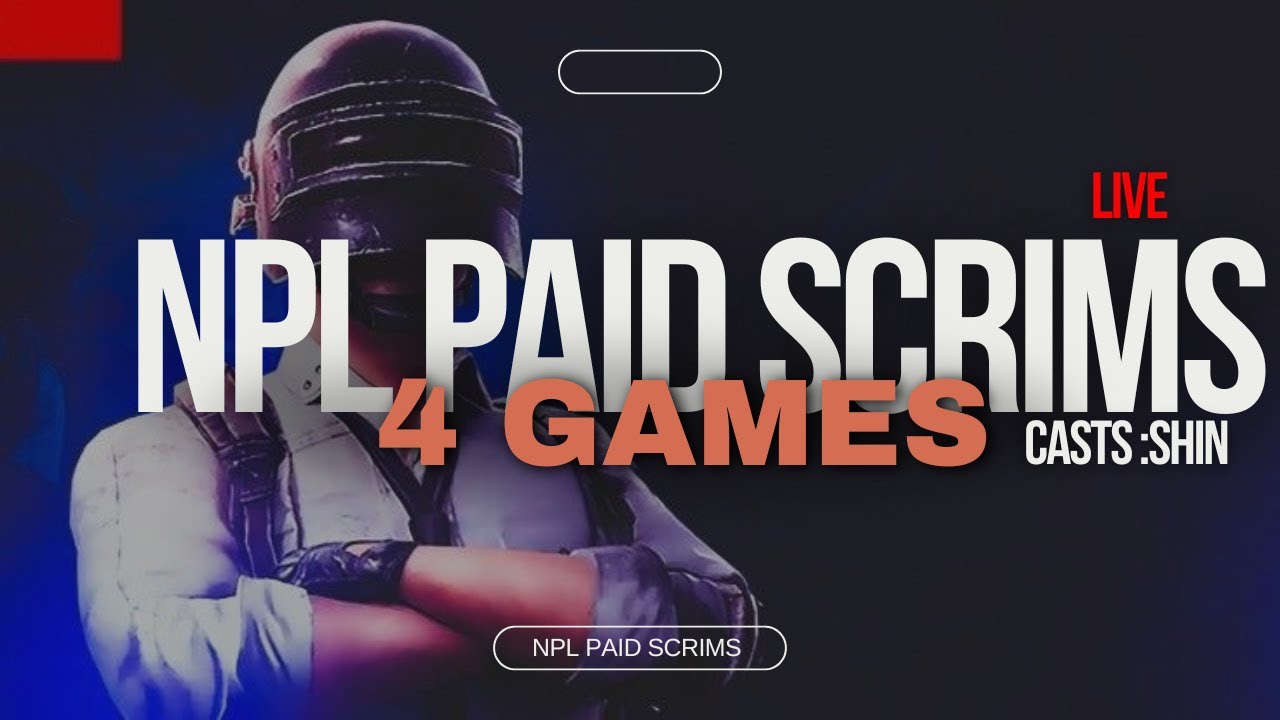 4 Games Small League | Presented By NPL | Casts : SHIN @PUBGMOBILE ...