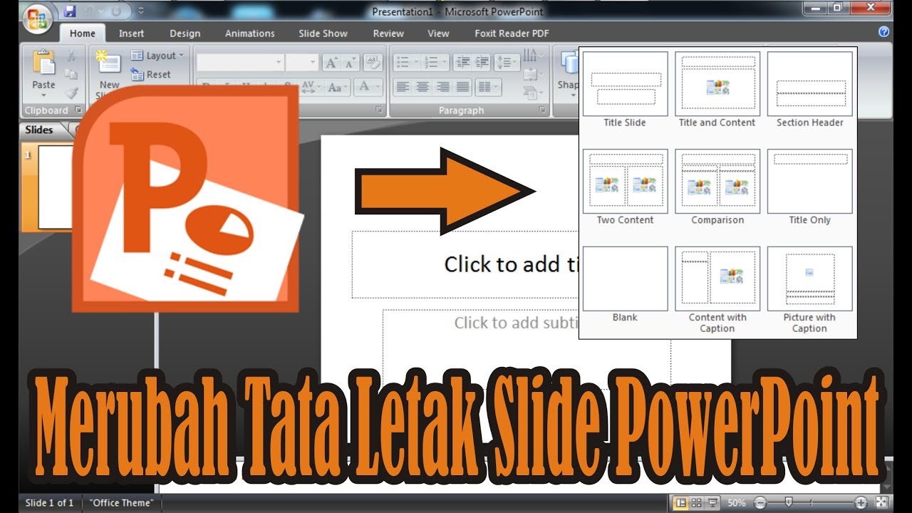 Cara Mengubah dan Mengganti Layout di Power Point • Simple News Video ...