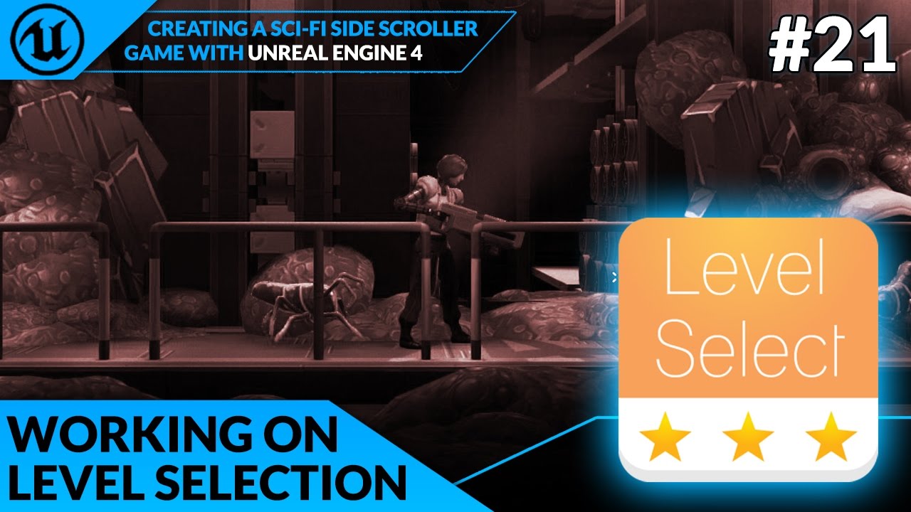 Main Menu Level Selection - #21 Creating A SideScroller With Unreal ...