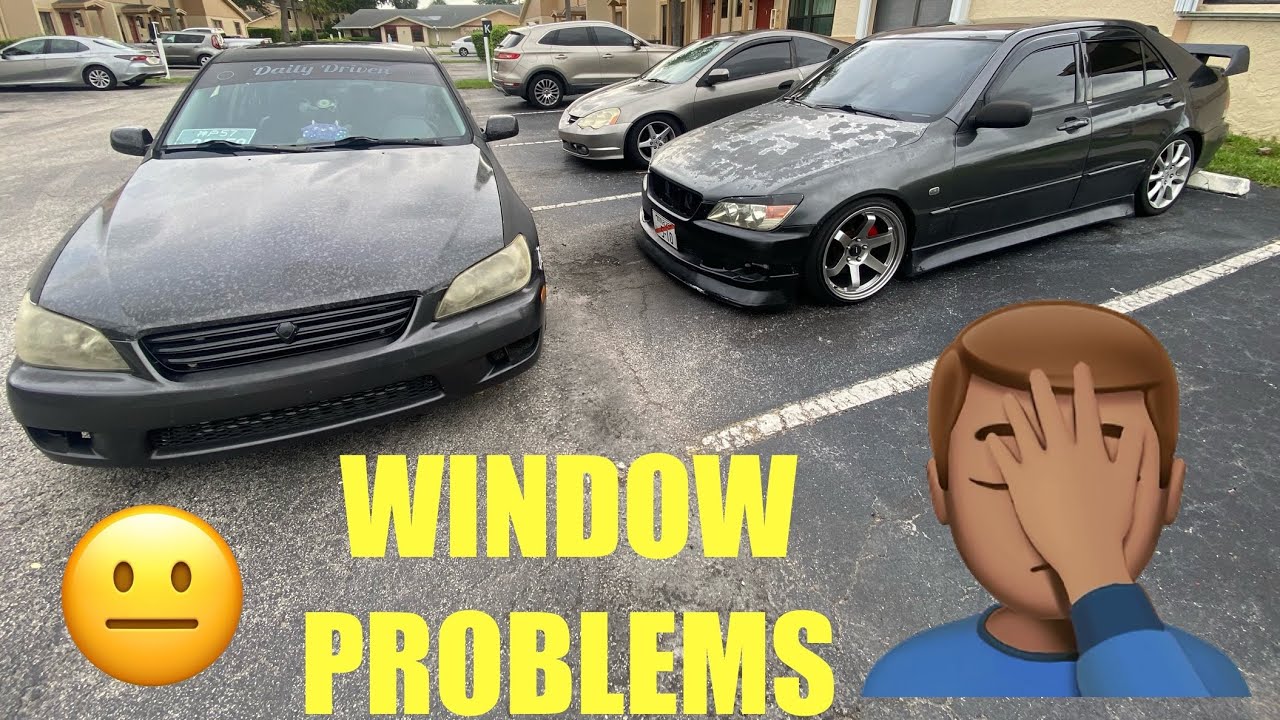 IS300 Issue! Window fixed! - YouTube